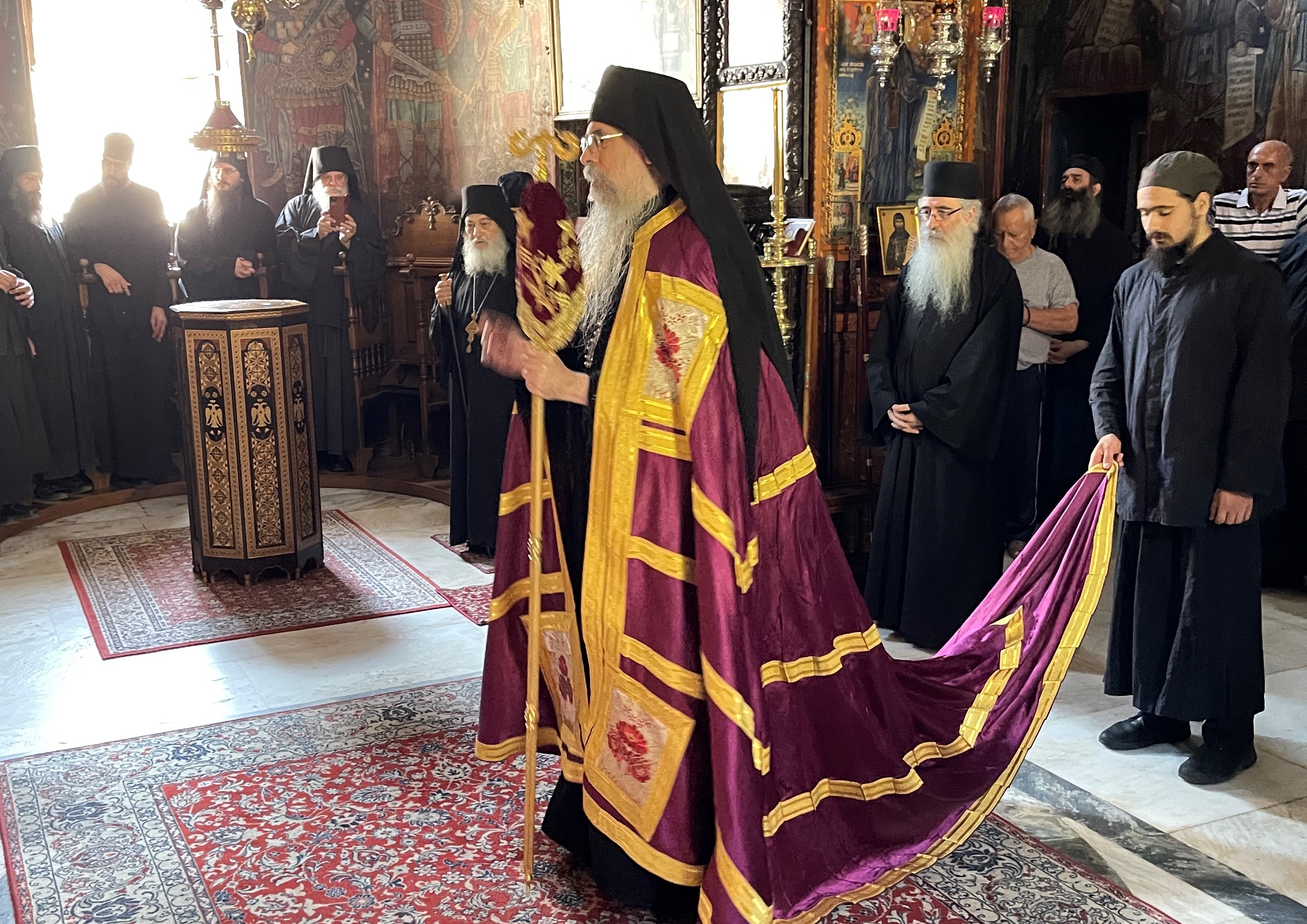 Bishop Alexis Makes Visit to Mount Athos - Orthodox Church in America
