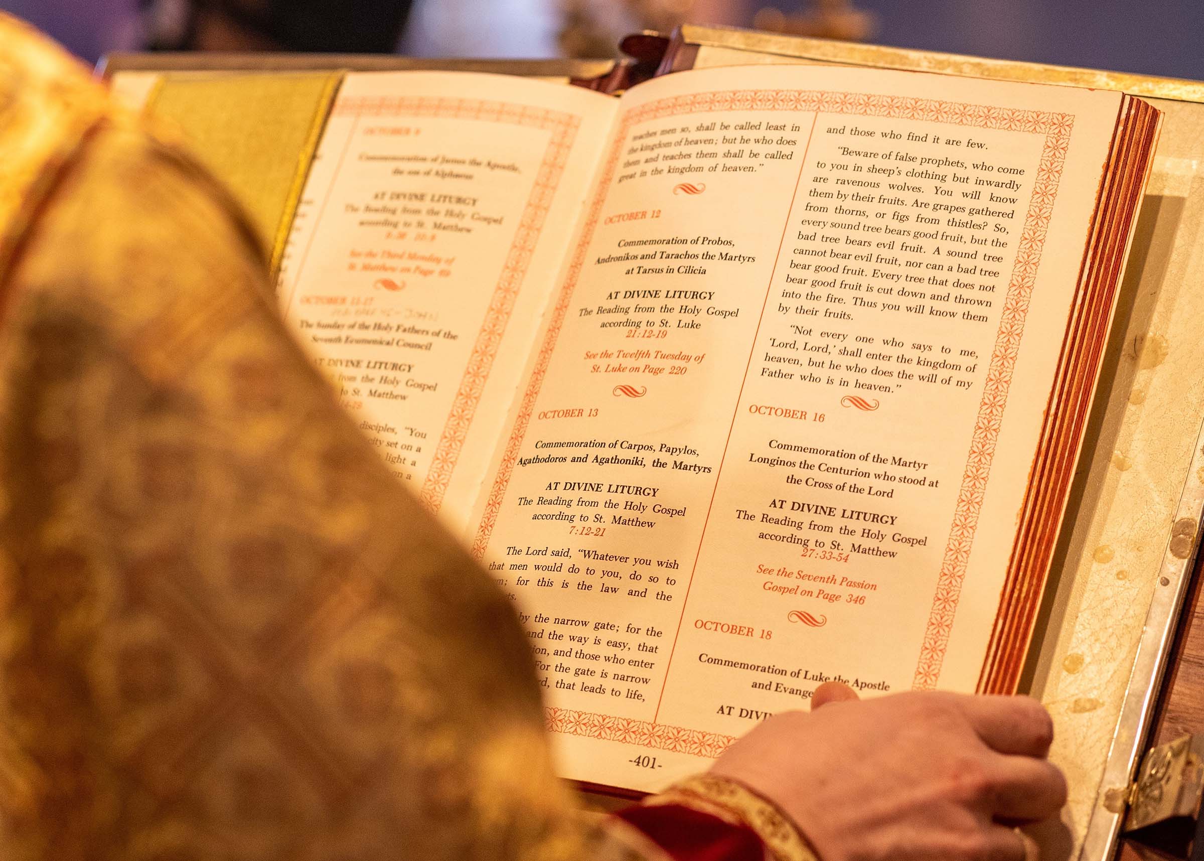 Outlines for Liturgical Services - Orthodox Church in America